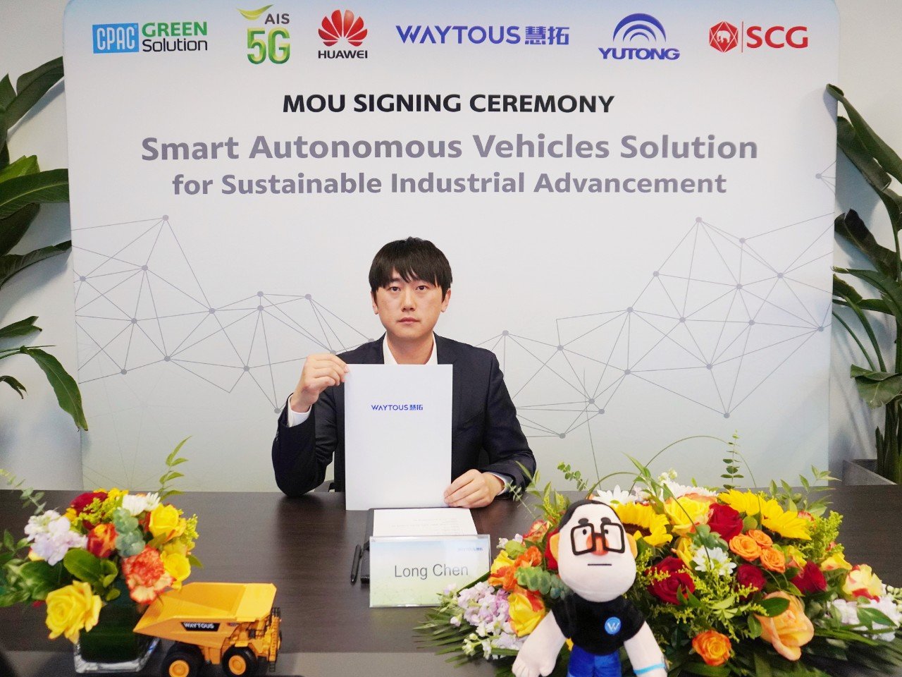 SCG-AIS 5G-Huawei develop autonomous vehicle systems powered by 5G ...