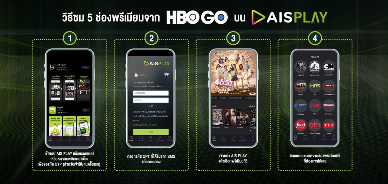 แพ็กเกจ HBO จ่ายคุ้ม ดูครบ Exclusive ที่ AIS