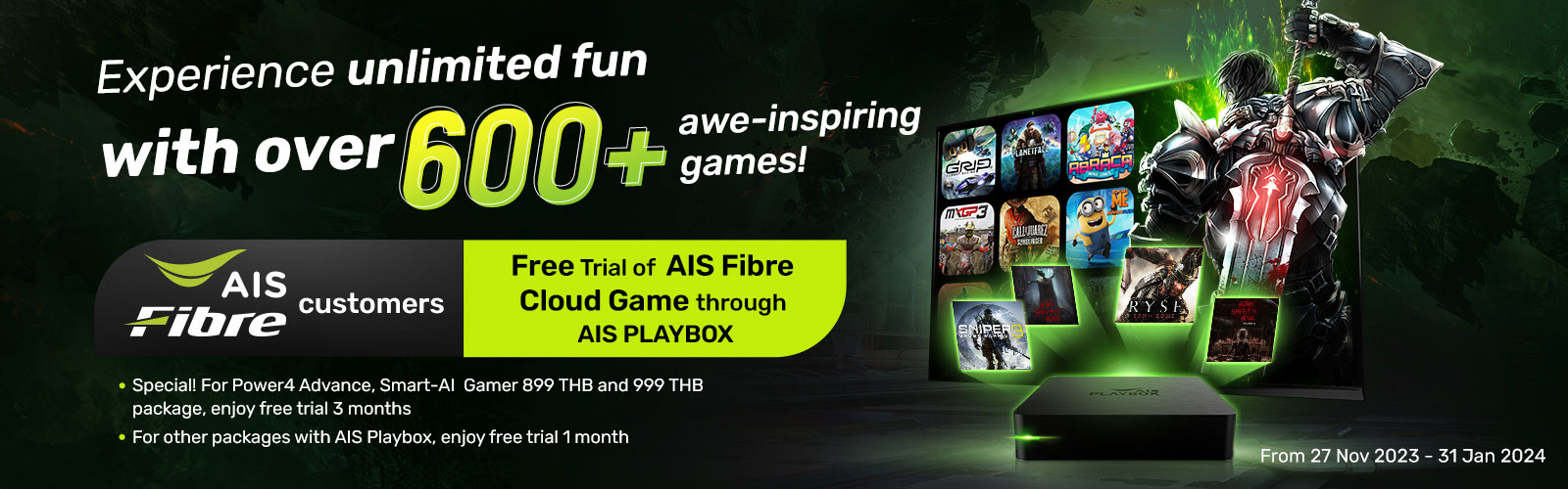 Welcome to AIS Fibre I Home Broadband Internet with Fibre Optic 100%