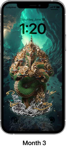 Mahamongkol Package - Maximizing Fortune Wallpaper and Lucky Numbers for Success