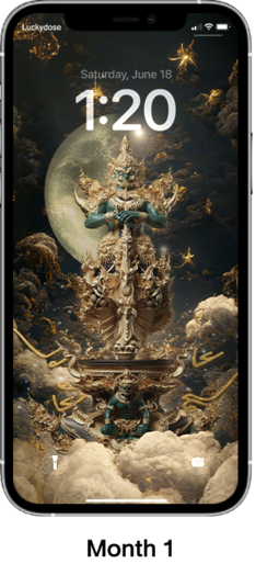 Mahamongkol Package - Maximizing Fortune Wallpaper and Lucky Numbers for Success