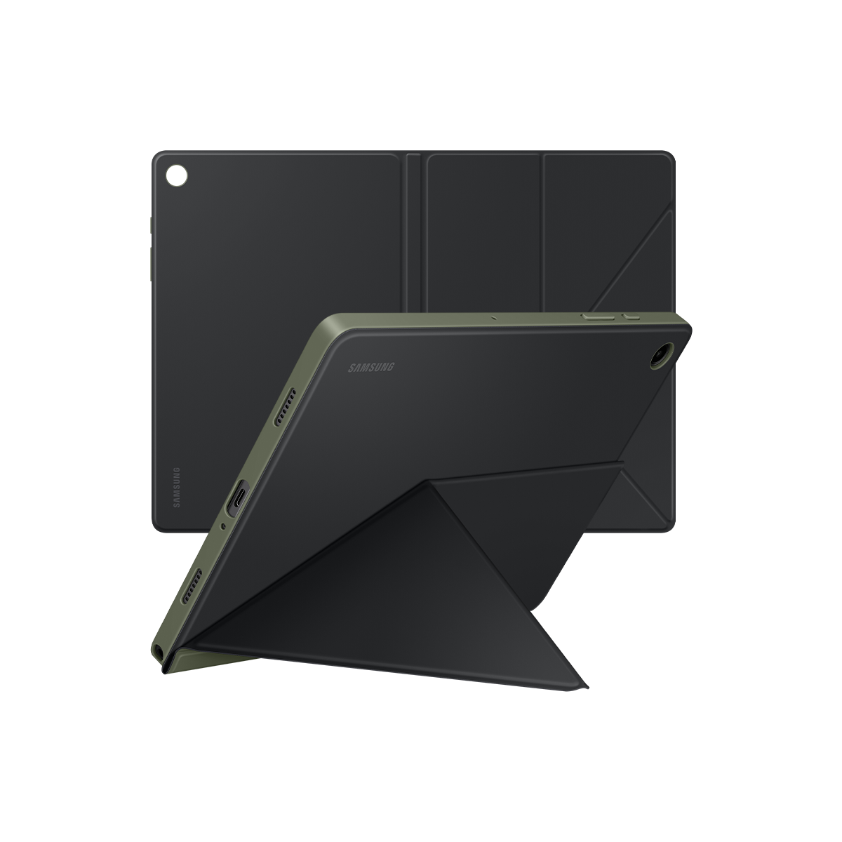 Galaxy Tab A9+ Book Cover - Black